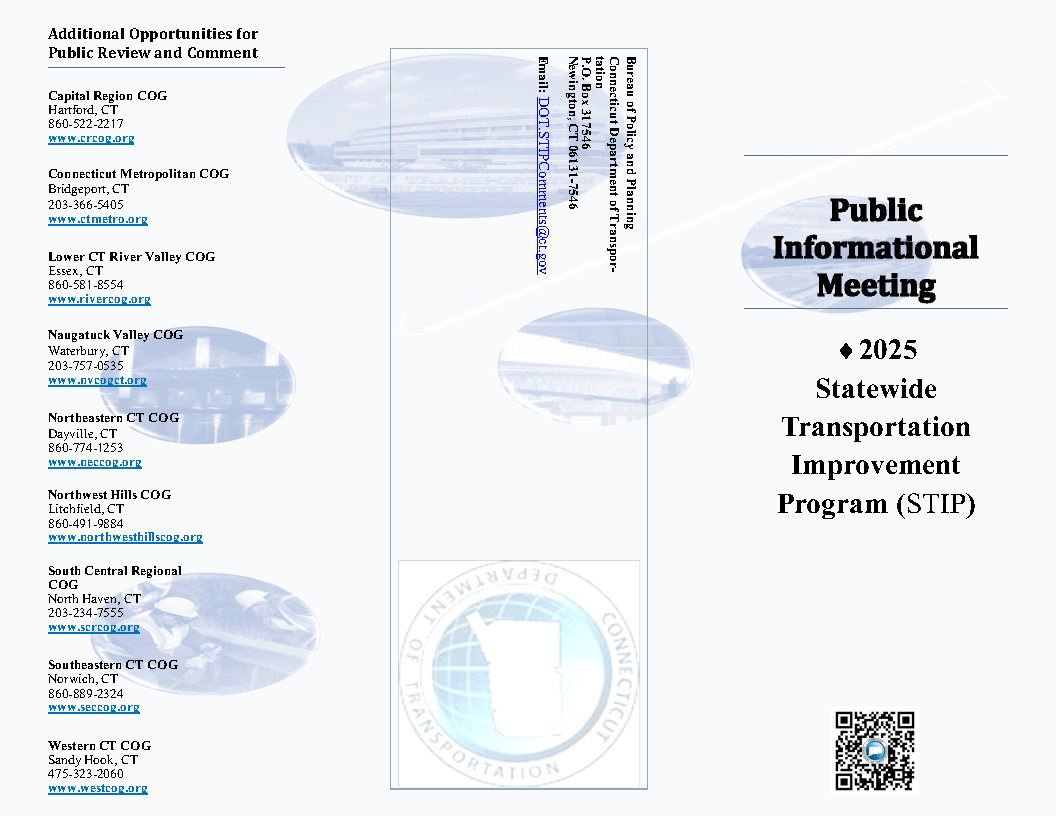 CTDOT Draft 2025-2028 STIP – Western Connecticut Council of Governments
